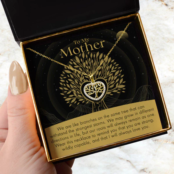 Beautiful Gift For Mother -Tree of Life Mini Heart 925 Sterling Silver ...