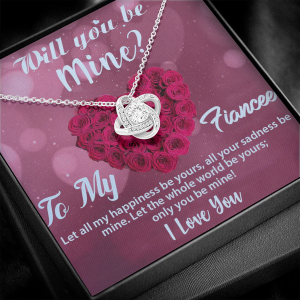 Shop Romantic Proposal Gift for Fiancé Female - Pure Silver Pendant ...